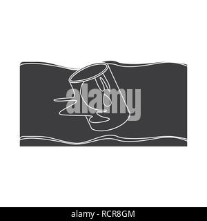 Isolated object of calamity and crash symbol. Set of calamity and ...