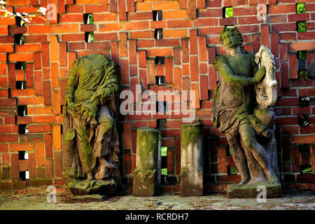 sculptures, figures, still life, nature, illustration, transience ...