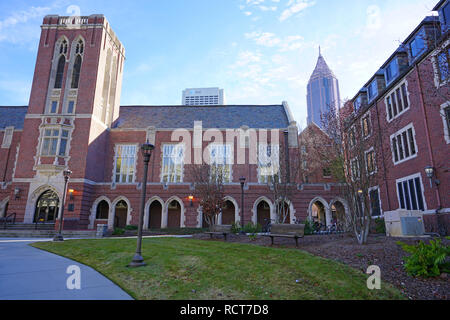 View of the campus of the Georgia Institute of Technology (Georgia Tech ...
