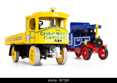 Atkinson steam wagon 1920's Stock Photo - Alamy