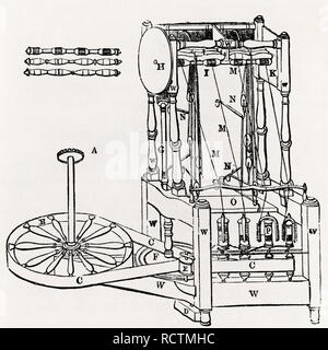 Sir Richard Arkwright, inventor of the spinning machine - Japanese ...