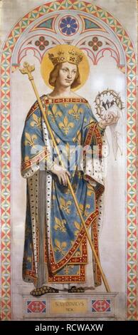 Cardboard for the windows of the Chapel of St. Ferdinand: Faith 1842 by ...