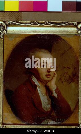 Portrait of the artist Dimitri Levitsky (1735-1822). Museum: State Russian Museum, St ...