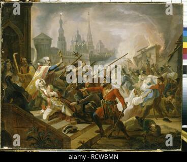 The Pugachev's Battle of Kazan on July 1774 (Scene from the Pugachev's ...