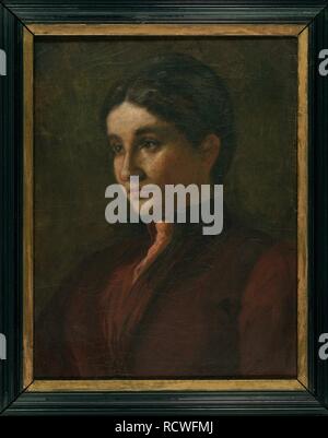 Portrait of Bertha Pappenheim (1859 - 1936: Austrian-Jewish feminist ...