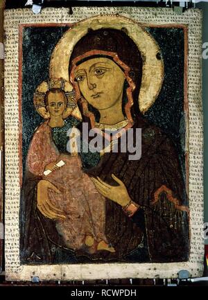 Icon of the Virgin Hodegetria. Museum: State Russian Museum, St. Petersburg Stock Photo - Alamy