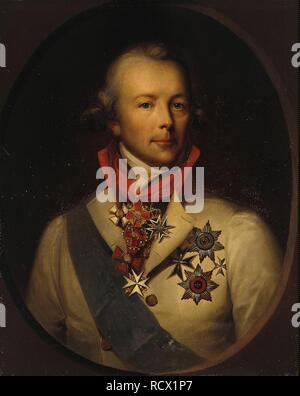 Portrait of Count Peter Ludwig von der Pahlen (Peter Alekseevich von ...