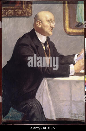 Portrait of the artist Igor Grabar (1871-1960). Museum: PRIVATE ...