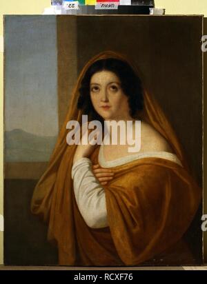 Portrait of Princess Yevdokia (Avdotya) Ivanovna Golitsyna, née ...