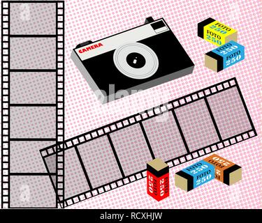 Vintage photographic camera symbol isolated Stock Vector Image & Art ...