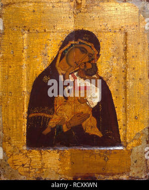 Our Lady of Tenderness (The Virgin Eleusa). Museum: State Russian Museum, St. Petersburg. Author ...