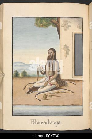 The sage, Bharadvaja, 1803-1804. Inscribed: 'Bharadwaja.' Renowned ...