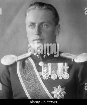 Crown Prince Olaf of Norway Stock Photo - Alamy