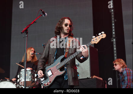 COLIN MACLEOD band on stage Stock Photo - Alamy