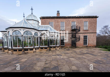 The museum and conservatory at Preston Park,Eaglescliffe,Stockton on ...