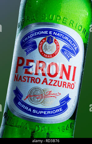 Peroni beer logo Stock Photo - Alamy