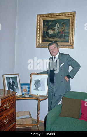 Tassilo Fürst von Fürstenberg in seinem Anwesen in Strobl, Österreich ...