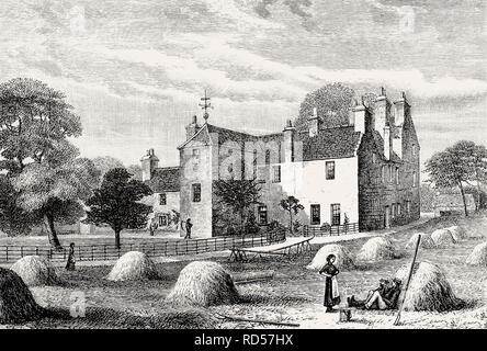 EDINBURGH: ROSEBURN HOUSE Stock Photo - Alamy