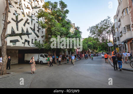 Lastarria neighborhood - Santiago, Chile Stock Photo - Alamy