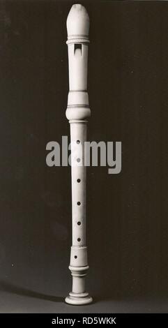 Alto Recorder in F Stock Photo - Alamy