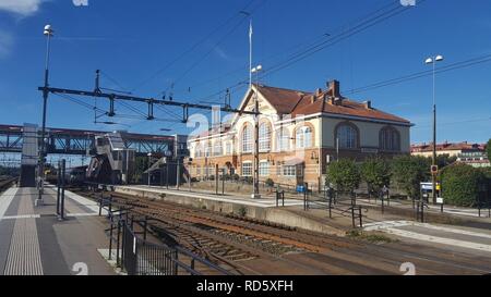 At Alvesta station Stock Photo - Alamy