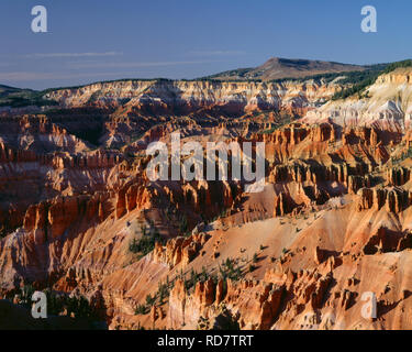 Multi-colored eroded rock formations at Wucaitan, Five-Colored Beach ...