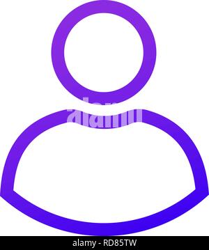 Login user interface with user icon Stock Vector Art & Illustration ...