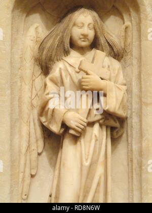 Angel, view 2, from the tomb of Don Garcia de Osorio, San Pedro at ...