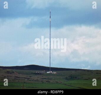 Angus Transmitting Station seen from Dundee Stock Photo - Alamy