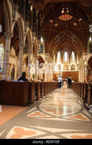 The Church Of Holy Name ; altar ; Gothic style Catholic church ; Pune ...