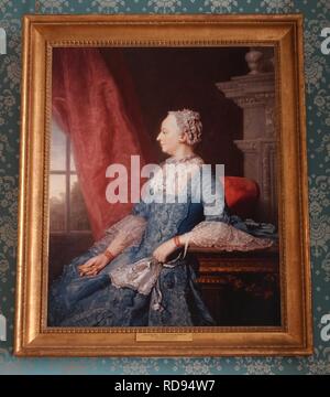 Anna Chamber, Countess Temple, by Allan Ramsay, 1760 Stock Photo - Alamy