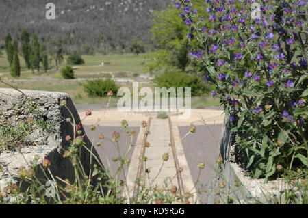 Orroral Tracking Station remains, ACT, Australia Stock Photo - Alamy