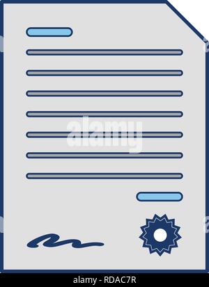 Agreement Clean Icon Vector Outline Illustration Stock Vector Image ...