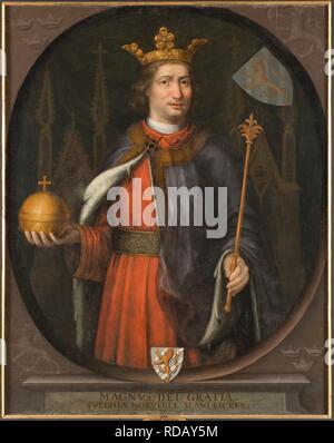 King Magnus Eriksson, Magnus Eriksson king of Sweden and Norway, 1316 ...