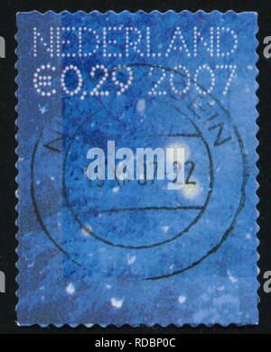 RUSSIA KALININGRAD, 4 JULY 2017: stamp printed by Netherlands shows ...