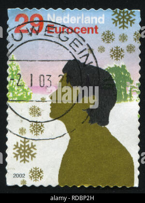 RUSSIA KALININGRAD, 4 JULY 2017: stamp printed by Netherlands shows ...