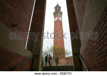 Old Joe, the iconic clock tower at the University of Birmingham is the ...