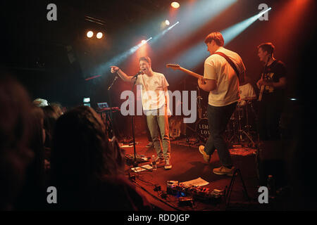 Denmark, Copenhagen - January 17, 2019. The Norwegian indie pop band ...