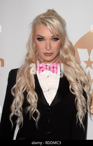 LOS ANGELES - JAN 17: Aubrey Kate at the 2019 XBIZ Awards at the Westin ...
