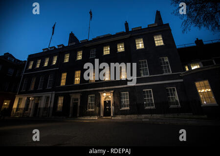 10 Downing Street the official residence of British Prime Ministers ...