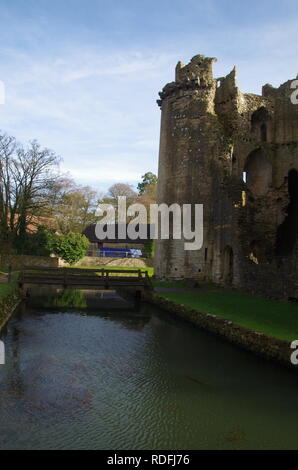 Nunney castle. The Macmillan Way. Long-distance trail. Somerset ...