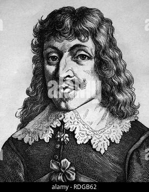 Paul Fleming, 1609 - 1640, a German physician and writer, poet of the ...