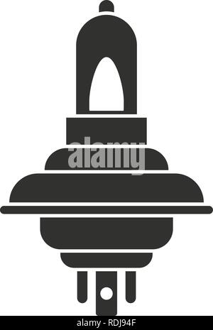 Electric Vehicle circular illustration - vector EV concept round modern ...