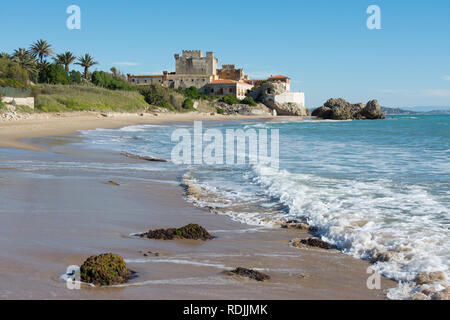 Sicilian castles. Falconara Castle, Sutera Stock Photo - Alamy