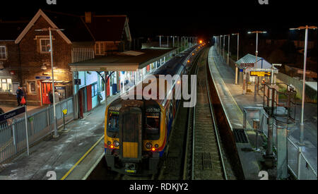 British Rail Class 450 Desiro at Cosham railway Station, Cosham ...