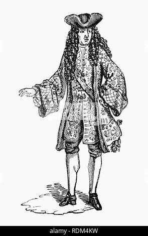 King Billy, king william III of orange crossing the boyne on his white ...