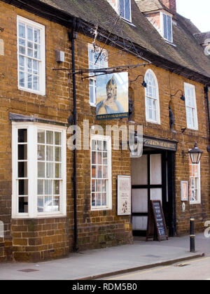 Watling Street, Towcester, Northamptonshire, England, UK Stock Photo ...