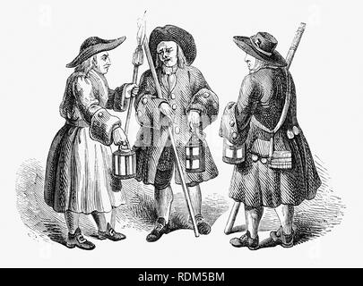 Watchmen were organized groups of men, usually authorized by a state ...