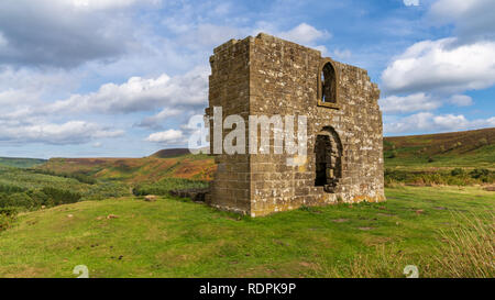 Skelton Tower and Newtondale, North Yorkshire Moors, Northern England ...