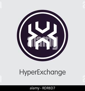 HC - Hypercash. The Market Logo of Money or Market Emblem Stock Vector ...
